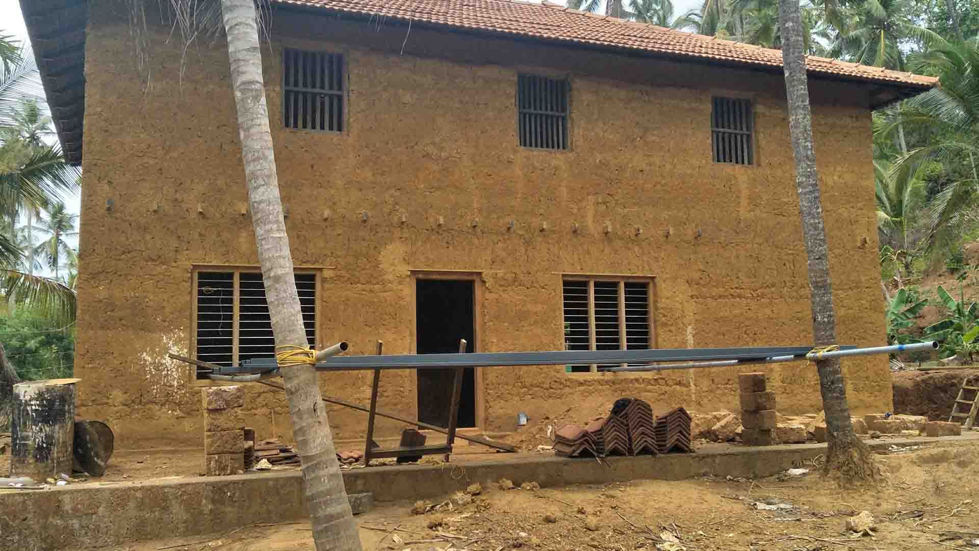 Build a Natural Home in village